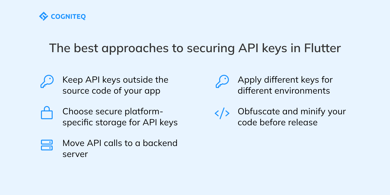 How to Secure Your API Keys in Flutter | Cogniteq